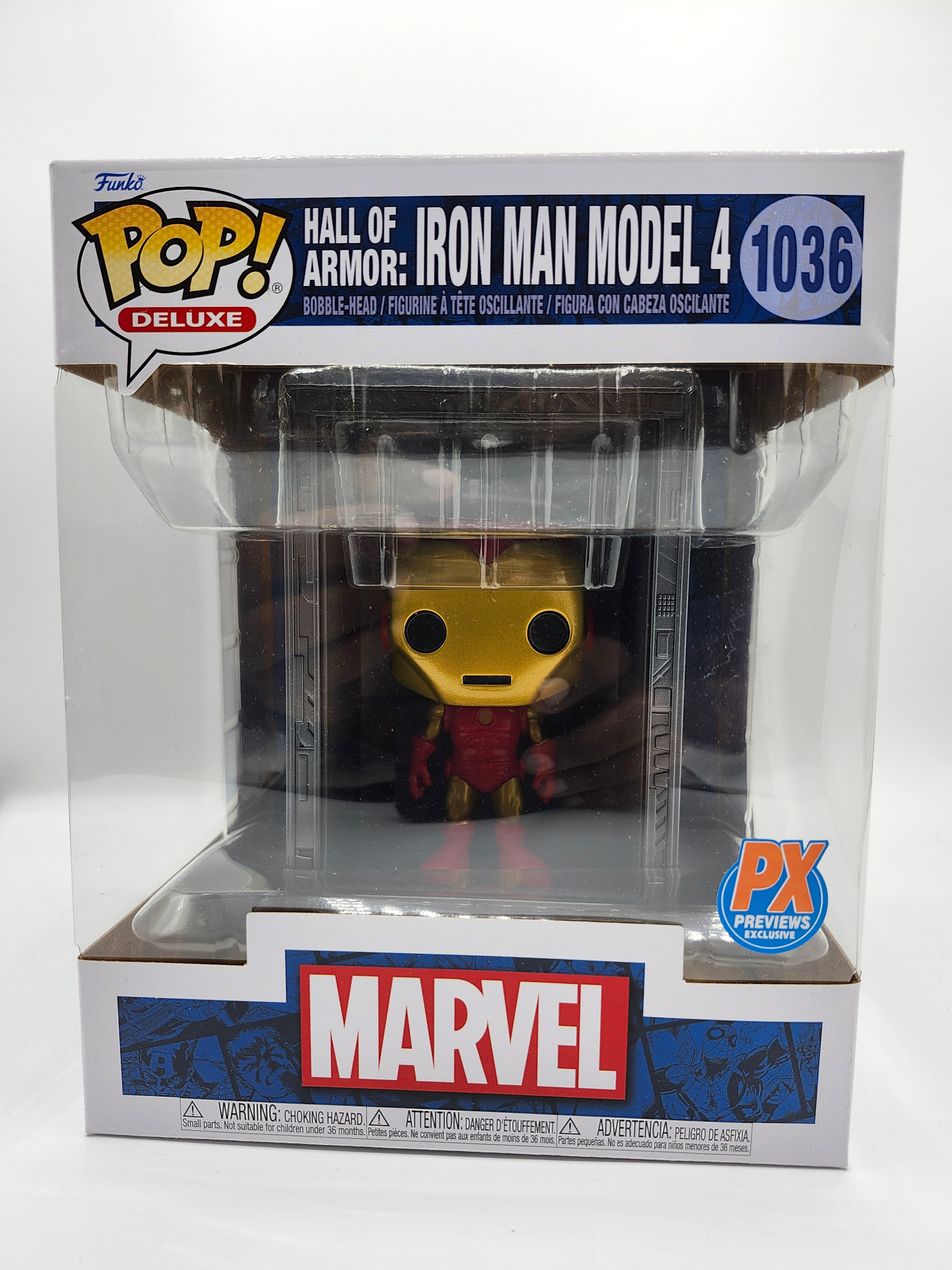 Funko Pop - Hall of Armor: Iron Man Model 4 #1036 PX Exclusive