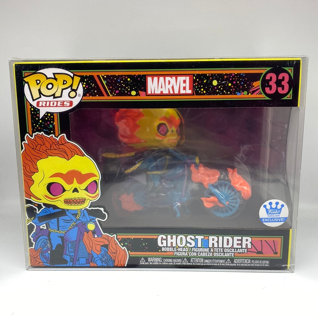 Funko Pop! Rides: Marvel Ghost Rider #33 Bobble Head Funko Exclusive