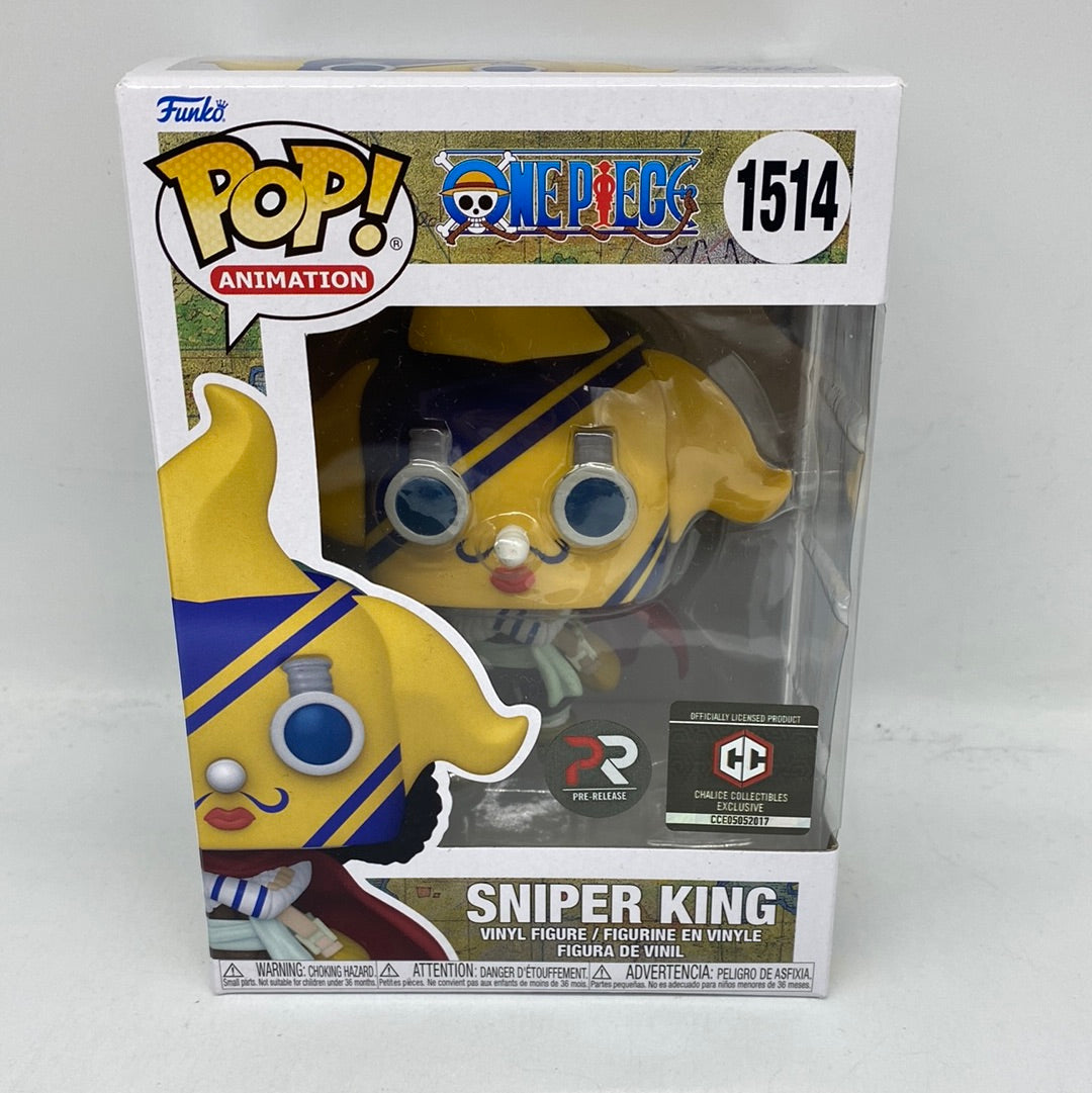Funko Pop! One Piece: Sniper King #1514 Vinyl Figure Pre-Release CC Ex