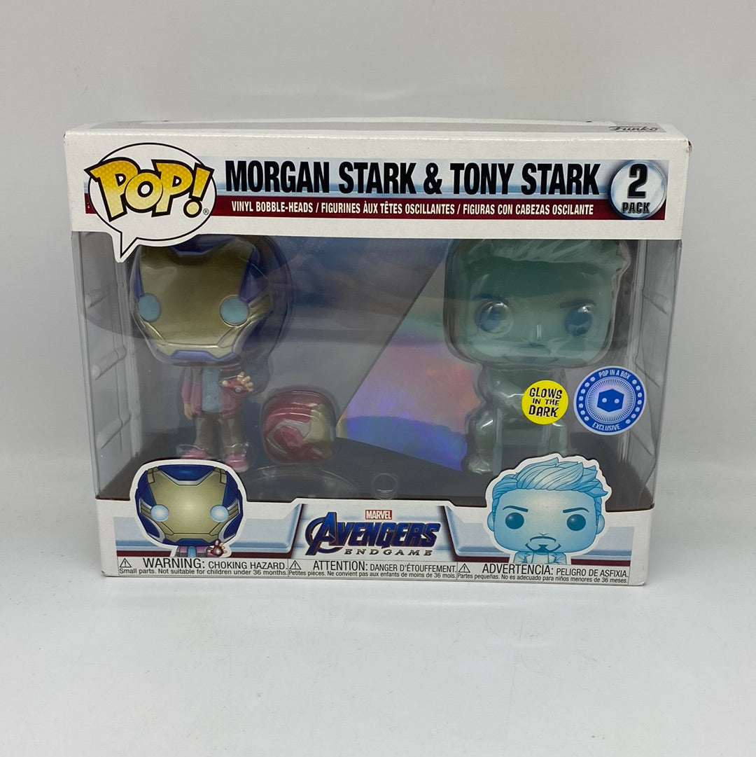 Funko Pop! Marvel: Avengers Endgame - Morgan Stark & Tony Stark 2 Pack