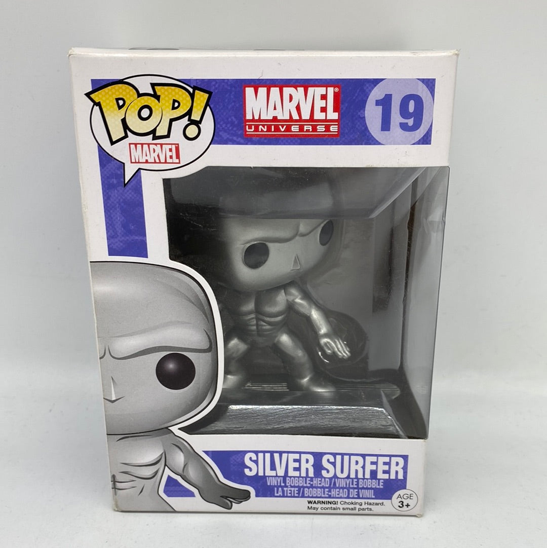 Funko Pop! Marvel Universe: Silver Surfer #19 Vinyl Bobble-Head DAMAGE