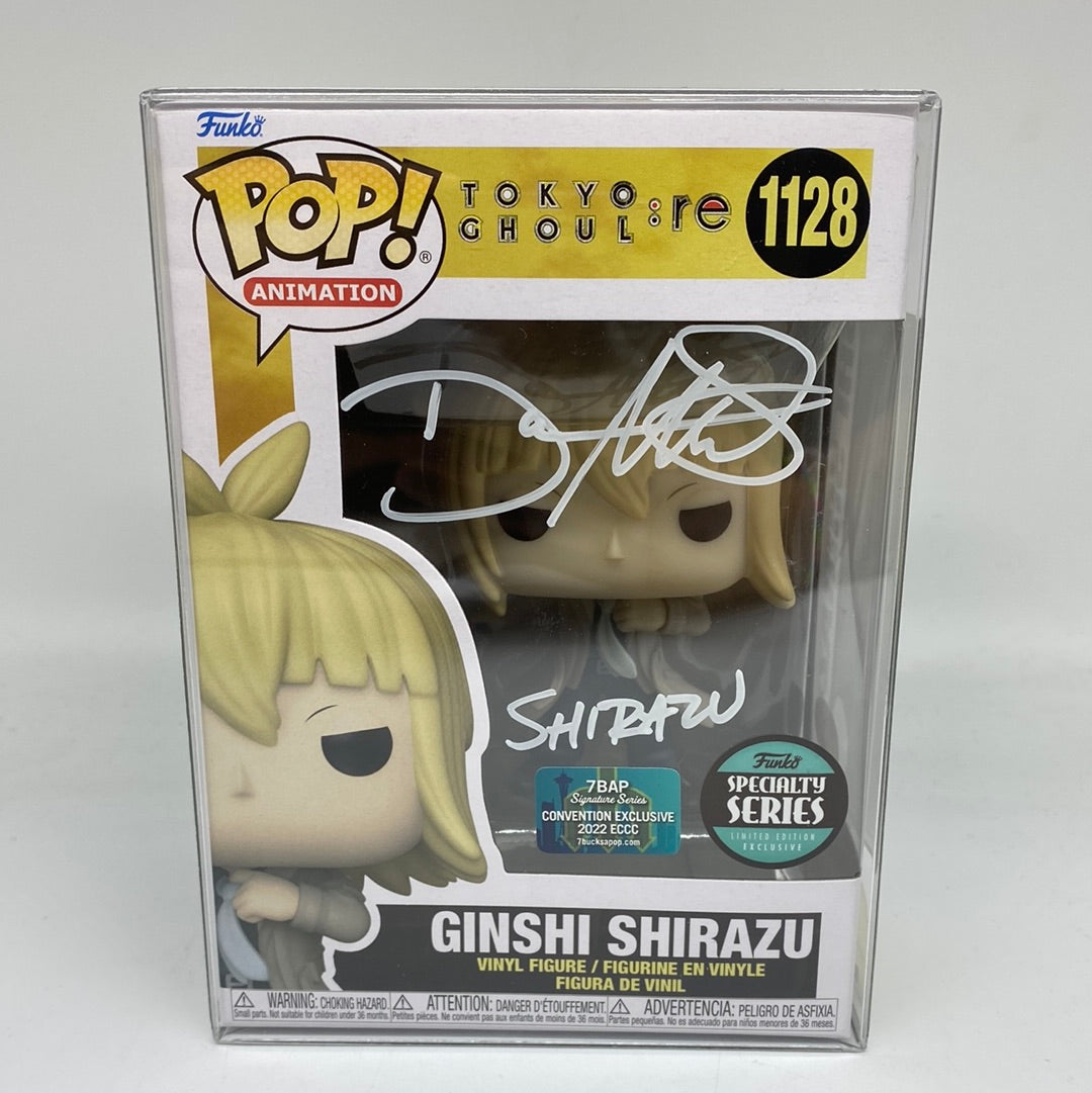Funko Pop! Tokyo Ghoul: Ginshi Shirazu #1128 SIGNED COA JSA