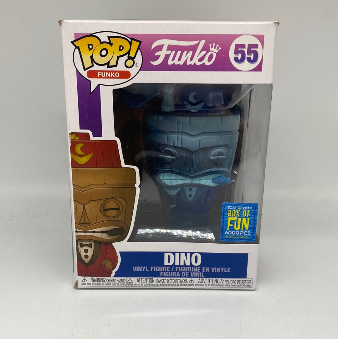Funko Pop! Funko Dino #55 Vinyl Figure 2019 Box of Fun Exclusive DAMAG