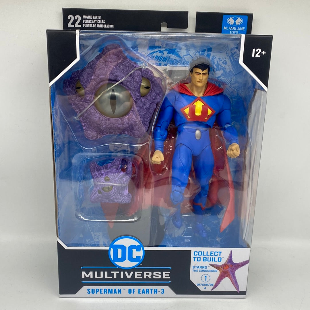 DC Comics Multiverse Crime Syndicate Superman Earth-3 Ultraman 7" Figu