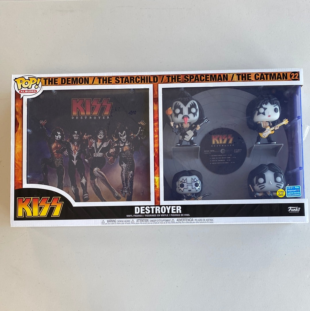 Funko Pop! Albums Kiss Destroyer #22 GITD