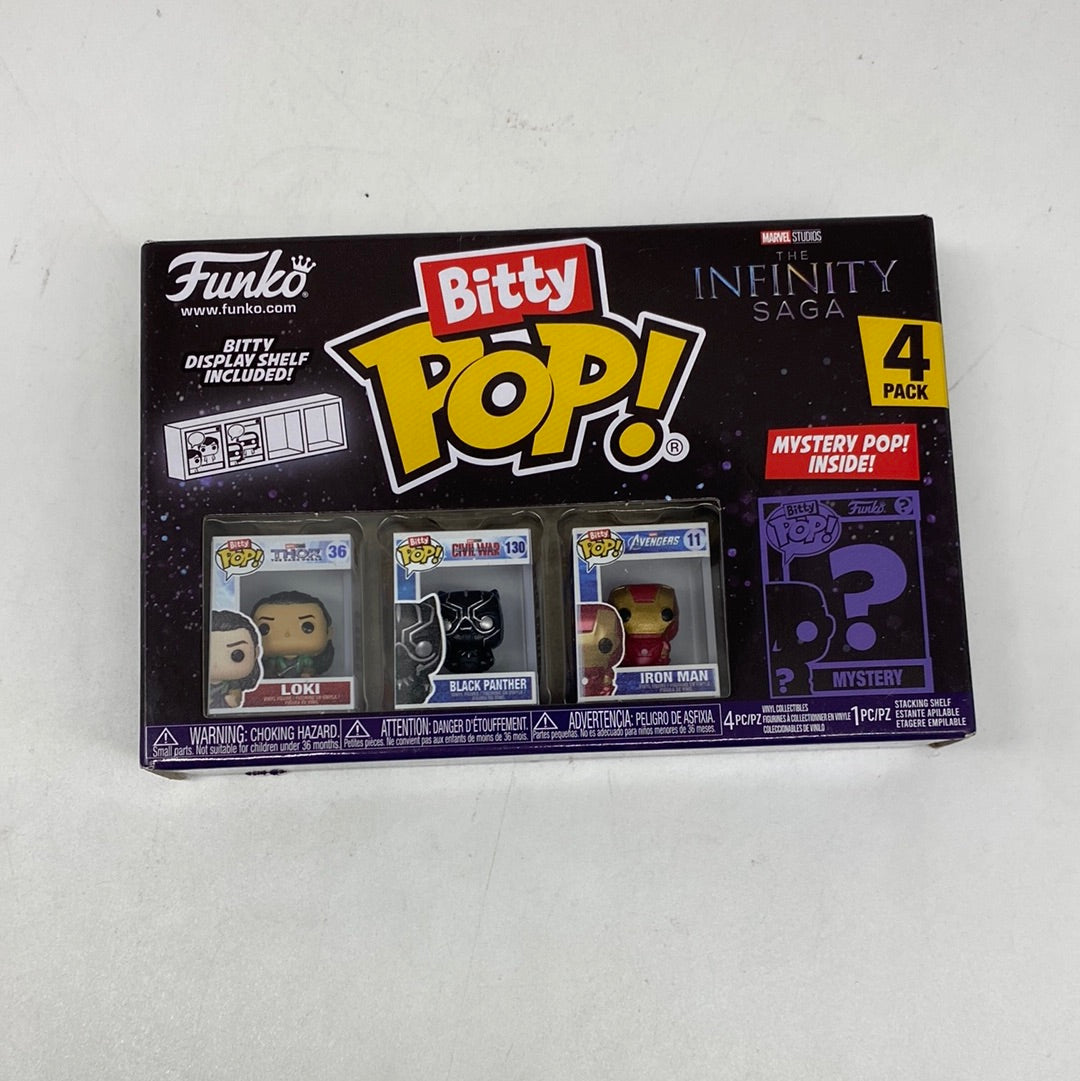 Funko Bitty Pop! Marvel the Infinity Saga 4-Pack Series 4 Marvel Aveng
