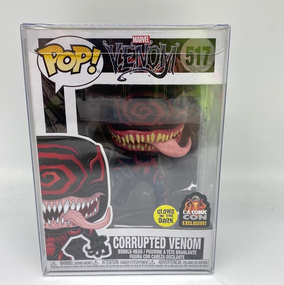 Funko Pop! Marvel: Venom - Corrupted Venom #517 Bobble-Head LA Comic C