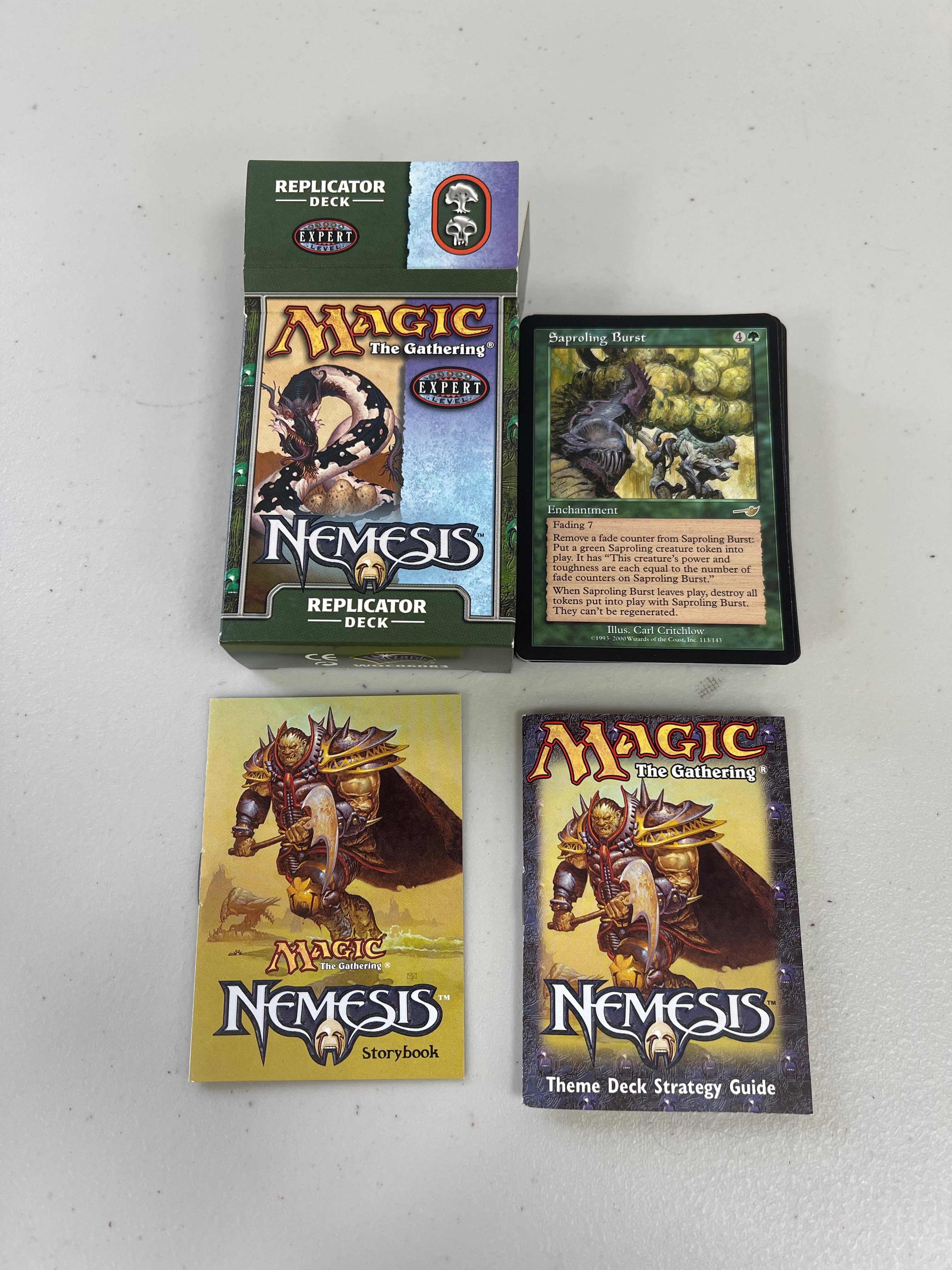 Magic The Gathering Nemesis Replicator Deck Expert Level