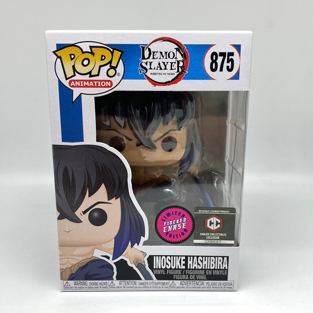 Inosuke Hashibira without Mask (Flocked) CHASE Pop! Vinyl Figure #875