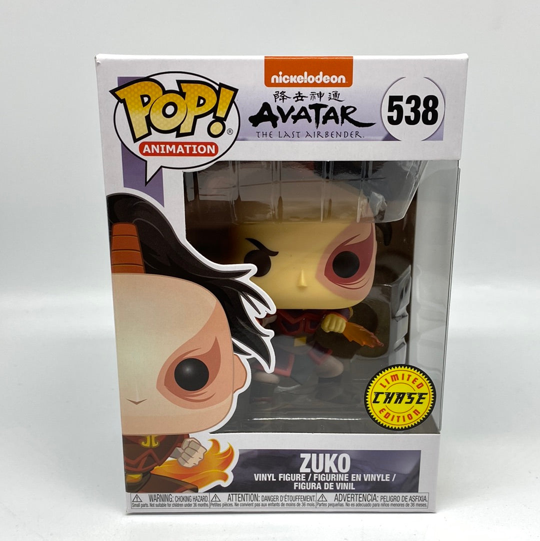 Avatar The Last Airbender Zuko CHASE Pop! Vinyl Figure #538