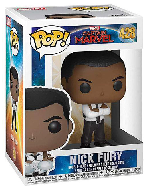 Captain Marvel Nick Fury Pop! Vinyl Figure