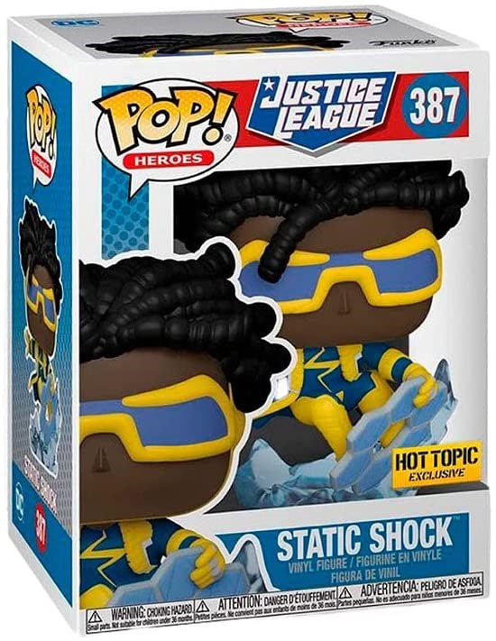 Static Shock Hot Topic Exclusive Pop! Vinyl Figure #387
