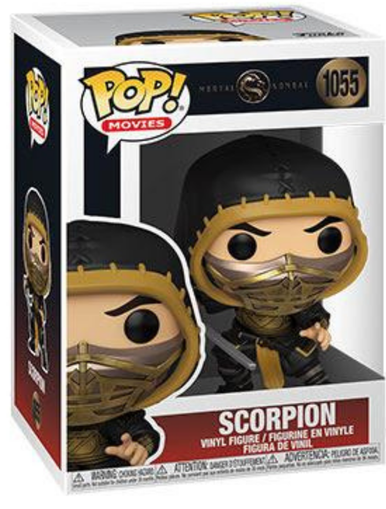 Mortal Kombat Scorpion Pop! Vinyl Figure #1055