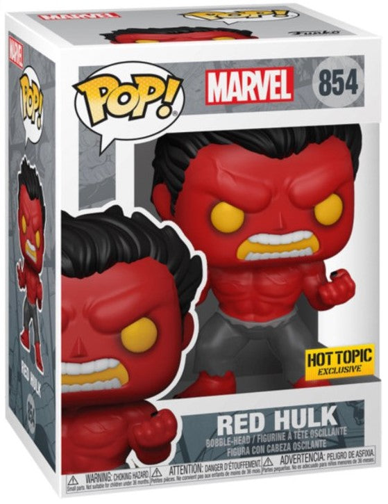 Marvel Red Hulk Hot Topic Exclusive Pop! Vinyl Figure #854