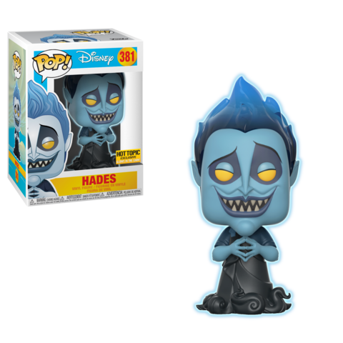 Hades Glow in the Dark Hot Topic Pop! Vinyl Figure #381