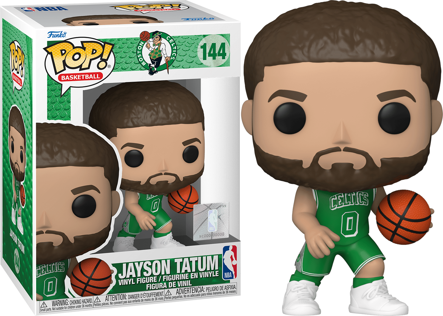 Boston Celtics Jayson Tatum Pop! Vinyl Figure #144