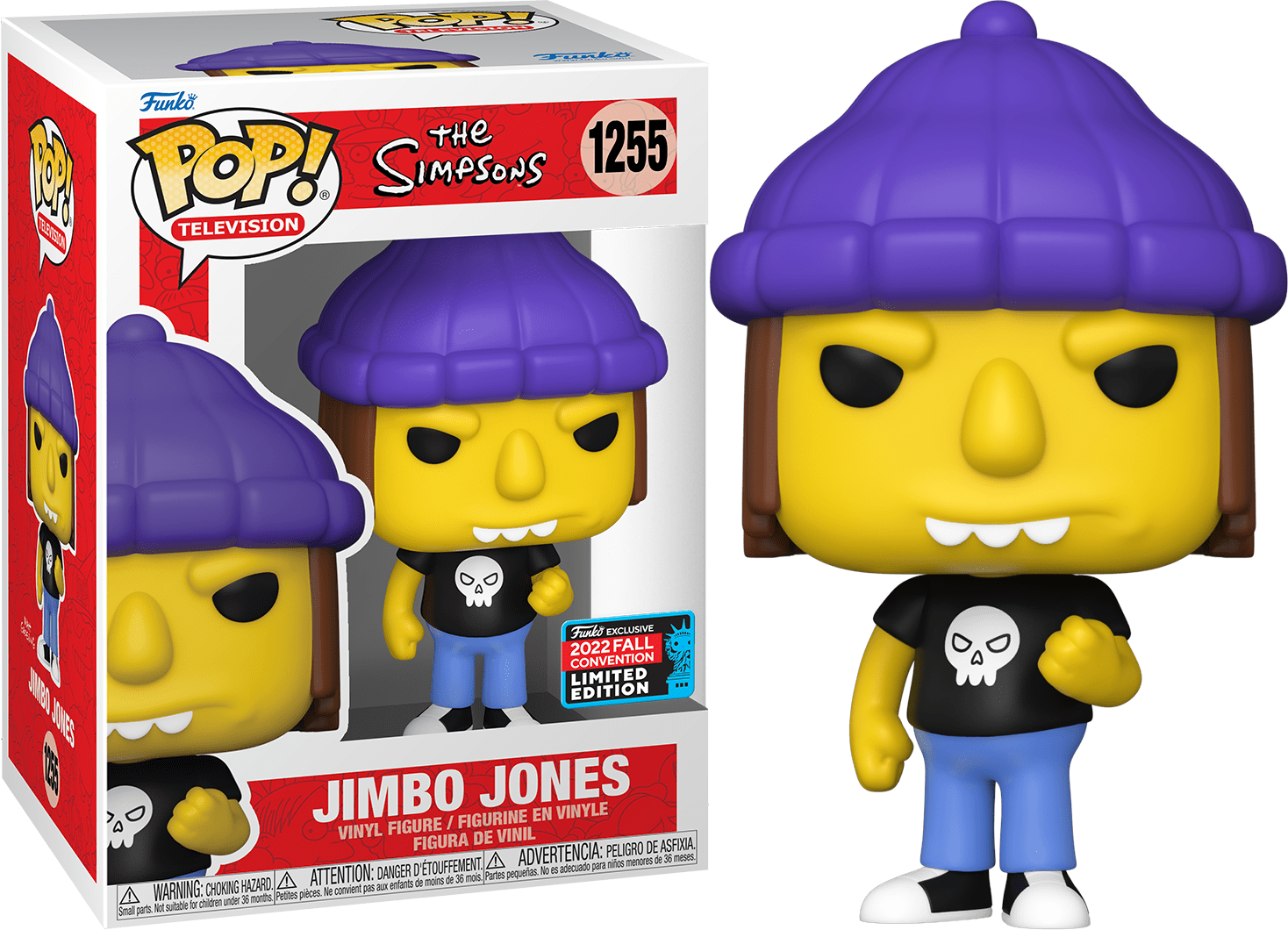 The Simpsons Jimbo Jones Pop! Vinyl Figure #1255