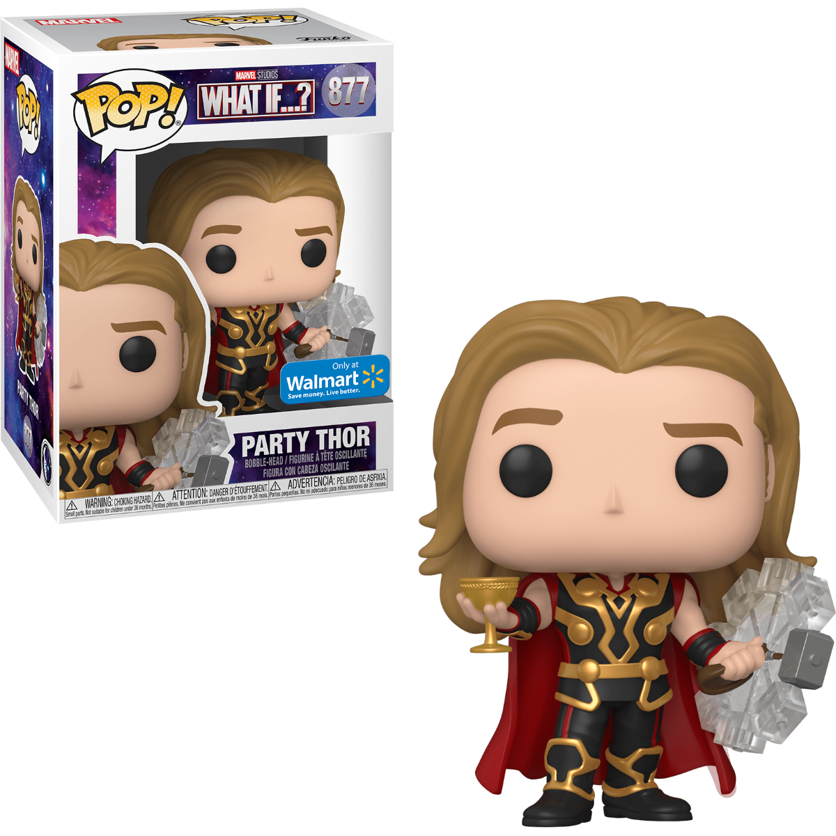 Party Thor Walmart Exclusives Pop! Vinyl Figure #877