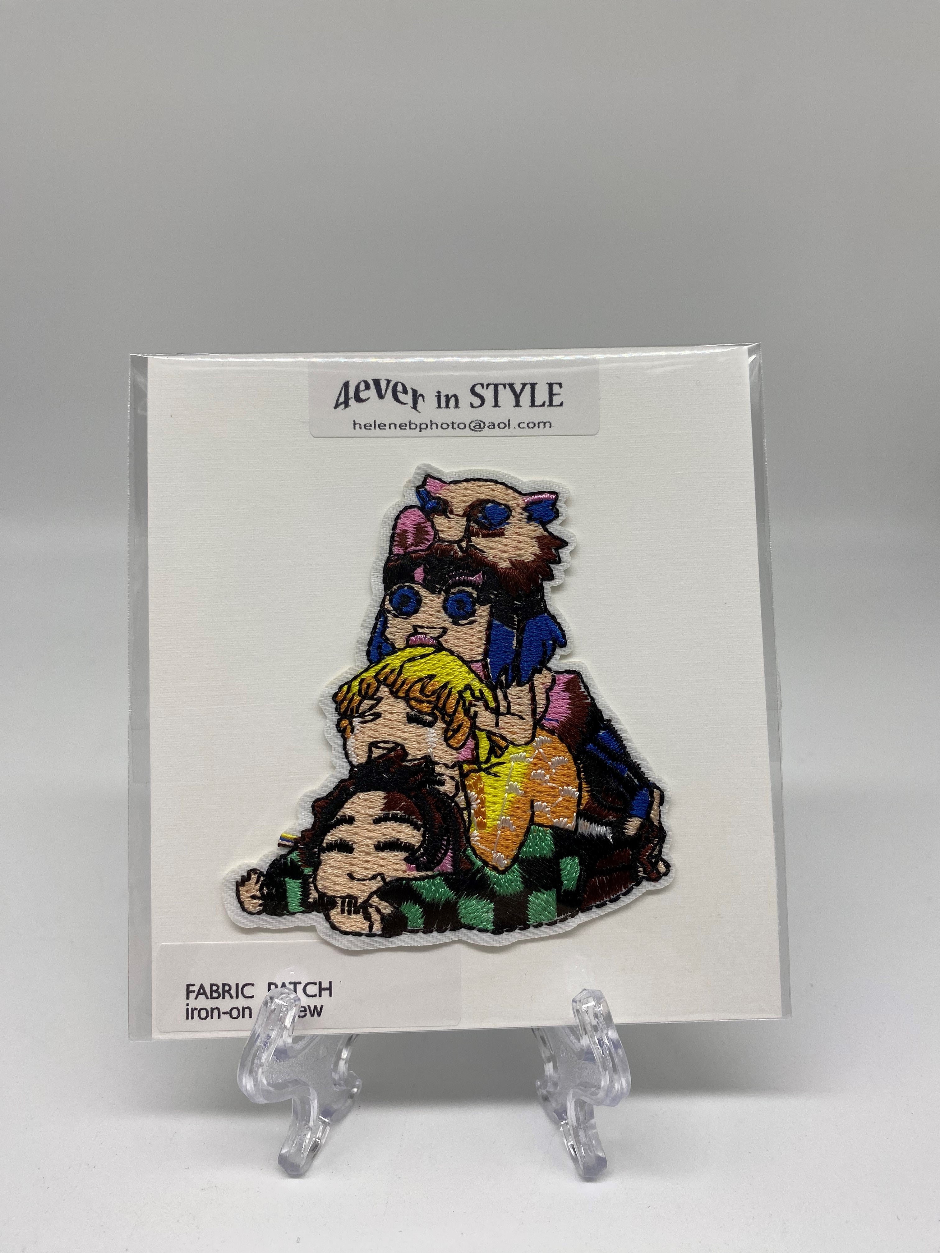 Fabric Patch Demon Slayer Tanjiro/ Zenitsu/ Inosuke