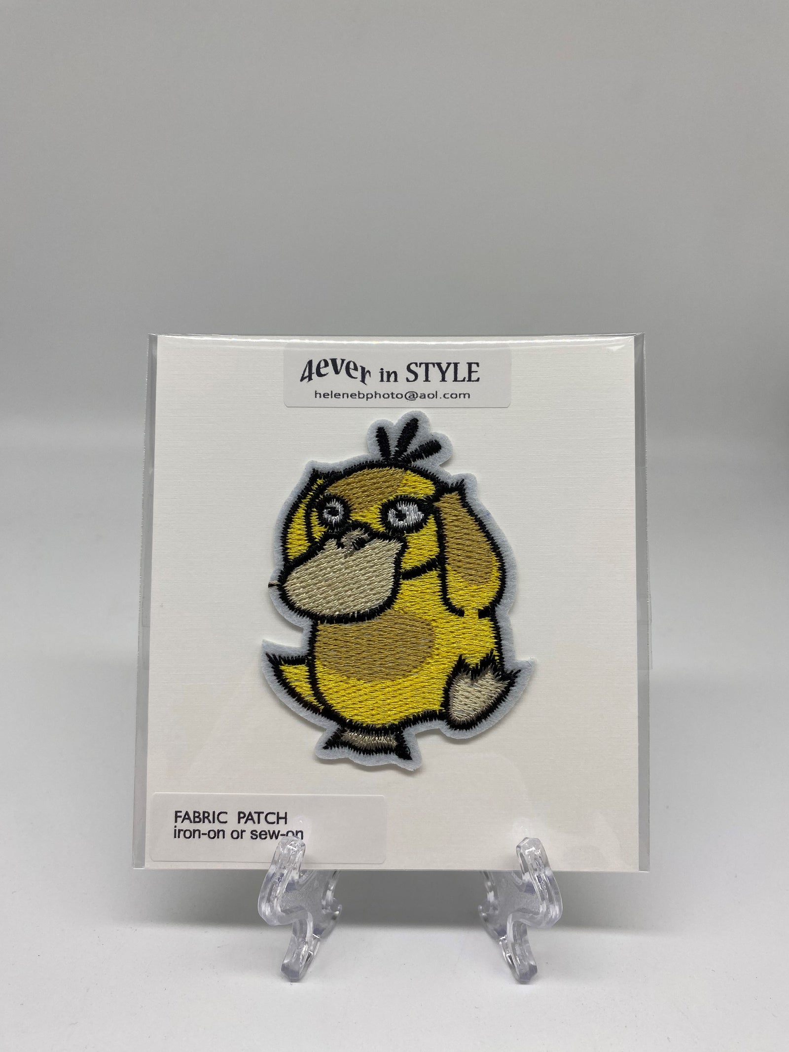 Fabric Patch Pokémon Psyduck