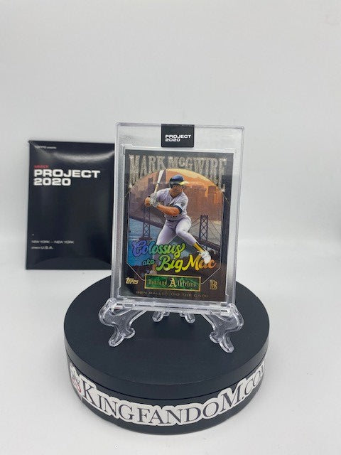 Topps Project 2020 MMXX Mark McGwire Trading Card