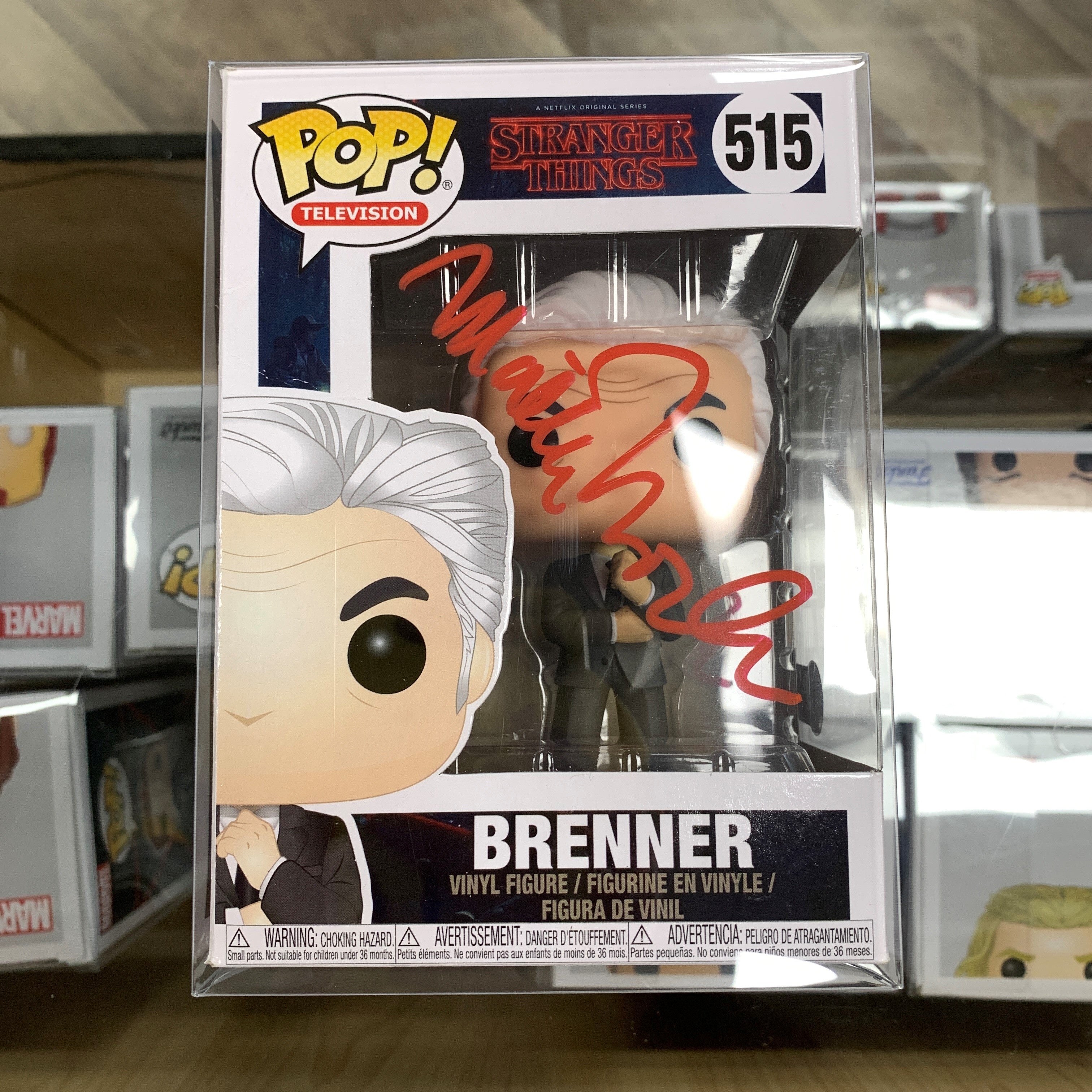 Stranger Things Brenner SIGNED #515