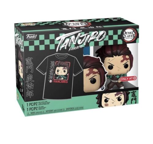 Tanjiro Kamado Funko POP! And Tee Box Set- Size Medium