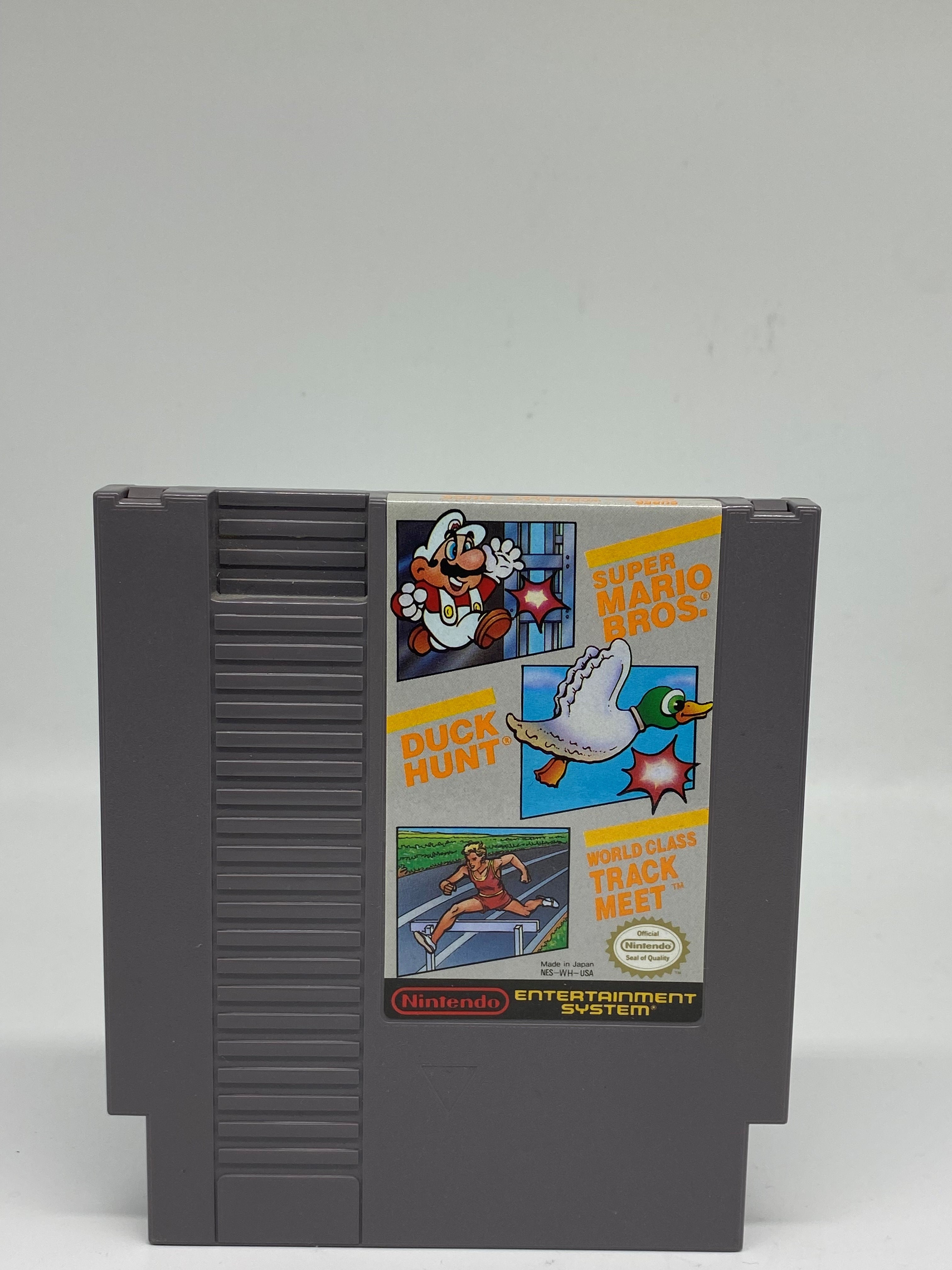 Super Mario Bros. / Duck Hunt / World Class Track Meet - Nintendo [USE